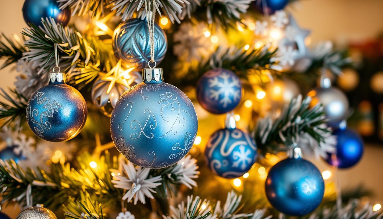 30 Blue And Silver Tree Decorations for Holiday Magic