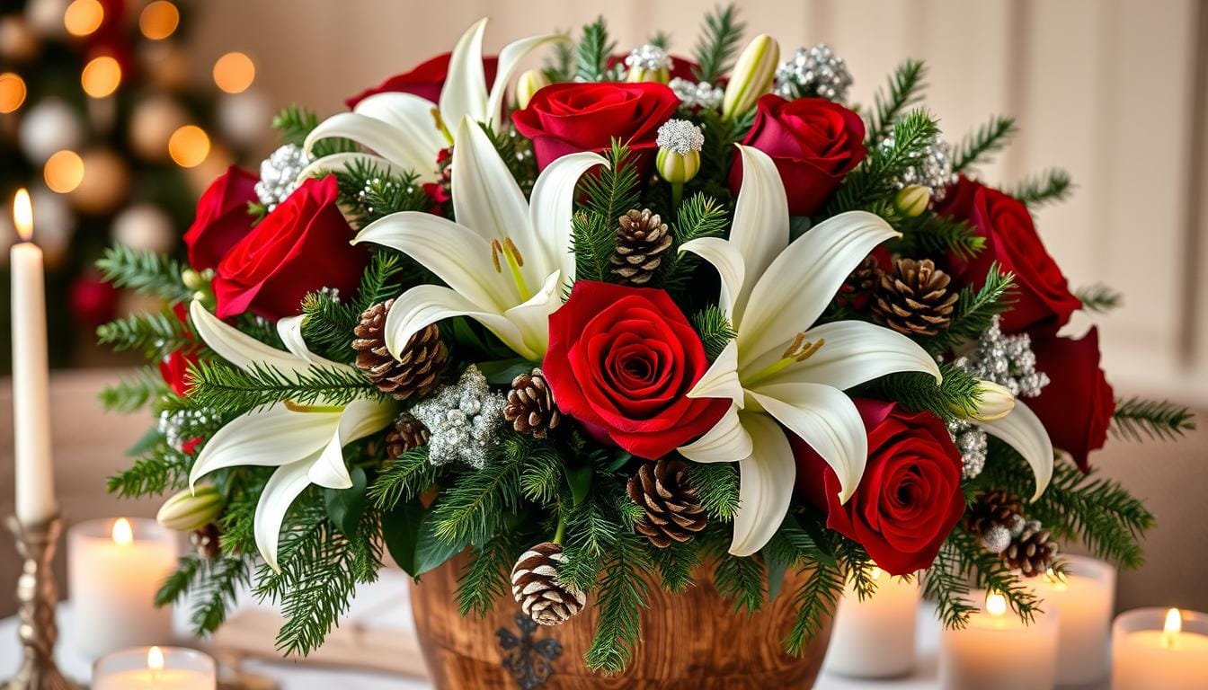 45 Stunning Christmas Centerpiece for Your Table
