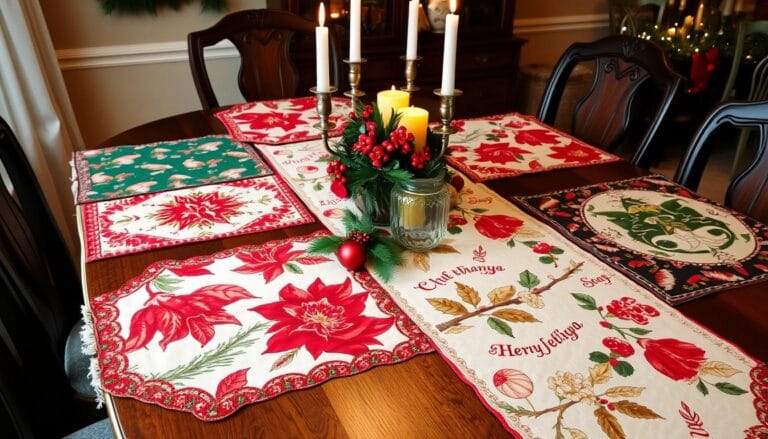 40 DIY Christmas Table Runner Patterns for Your Holiday Home