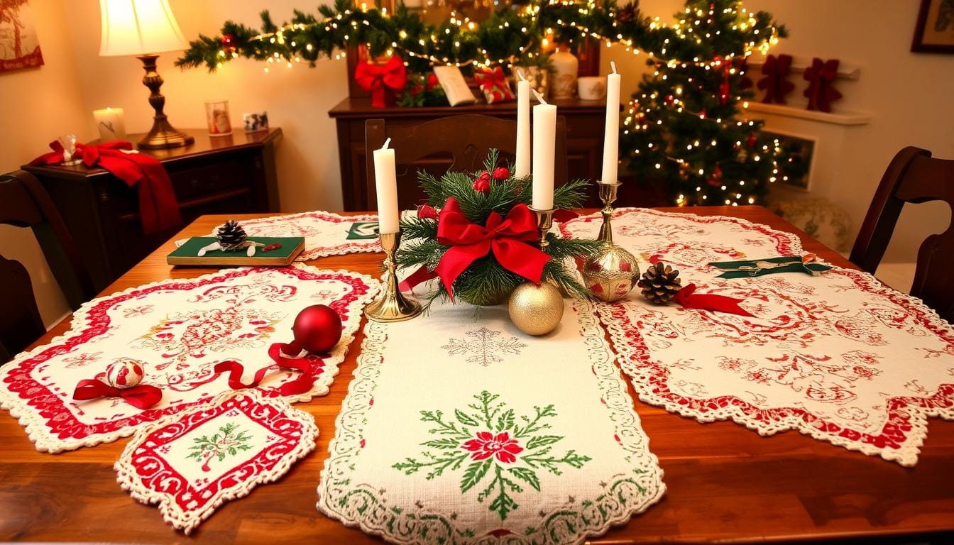 40 DIY Christmas Table Runner Patterns for Your Holiday Home