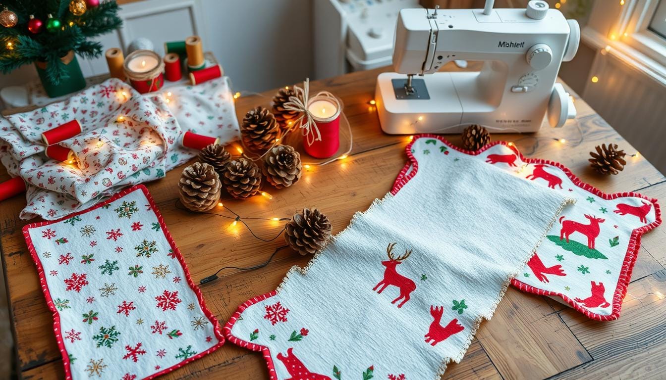 40 DIY Christmas Table Runner Patterns for Your Holiday Home
