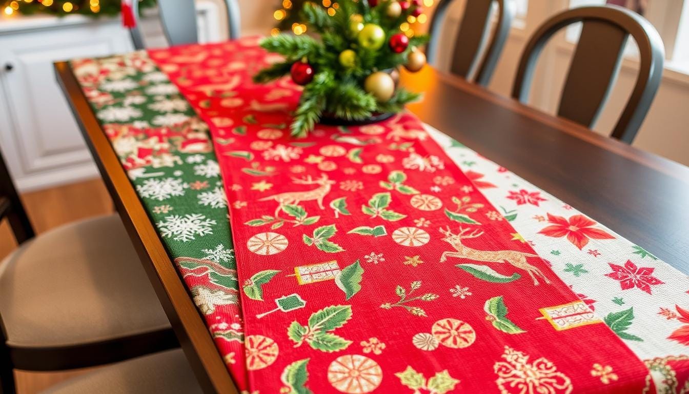40 DIY Christmas Table Runner Patterns for Your Holiday Home