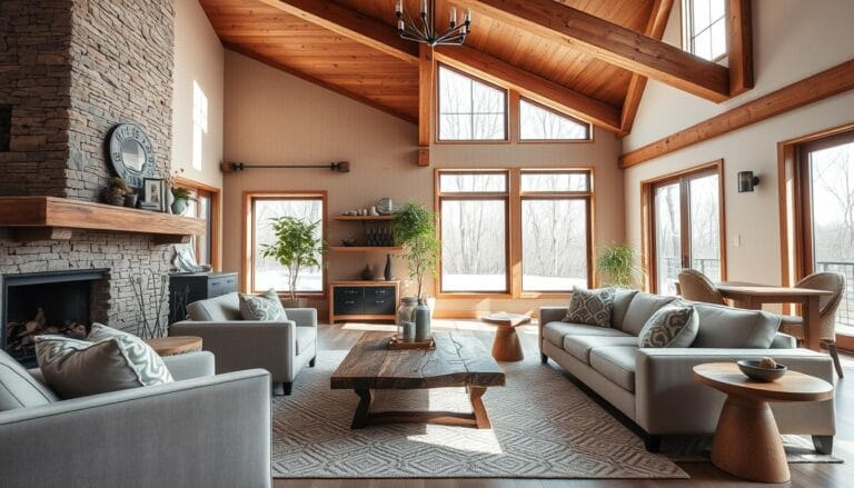 Modern Rustic: Blending Contemporary and Natural Design