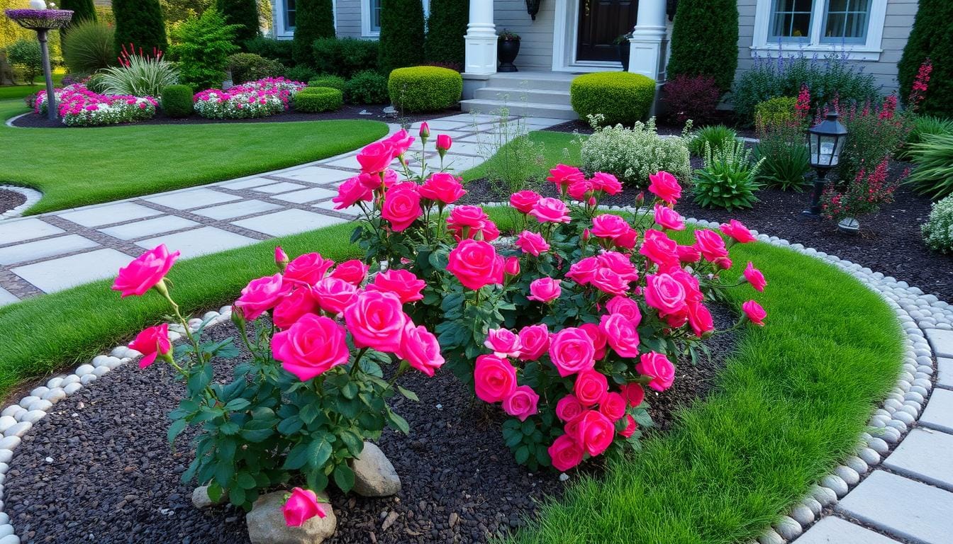 Stunning Front Yard Rose Garden Ideas Designs for Any Home