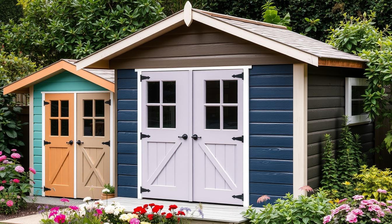 7 Stunning Garden Shed Colour ideas Schemes You'll Love