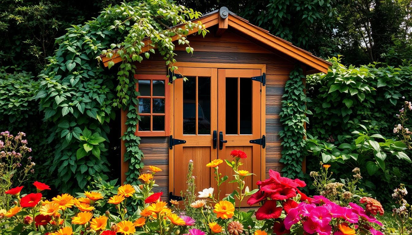 7 Stunning Garden Shed Colour ideas Schemes You'll Love