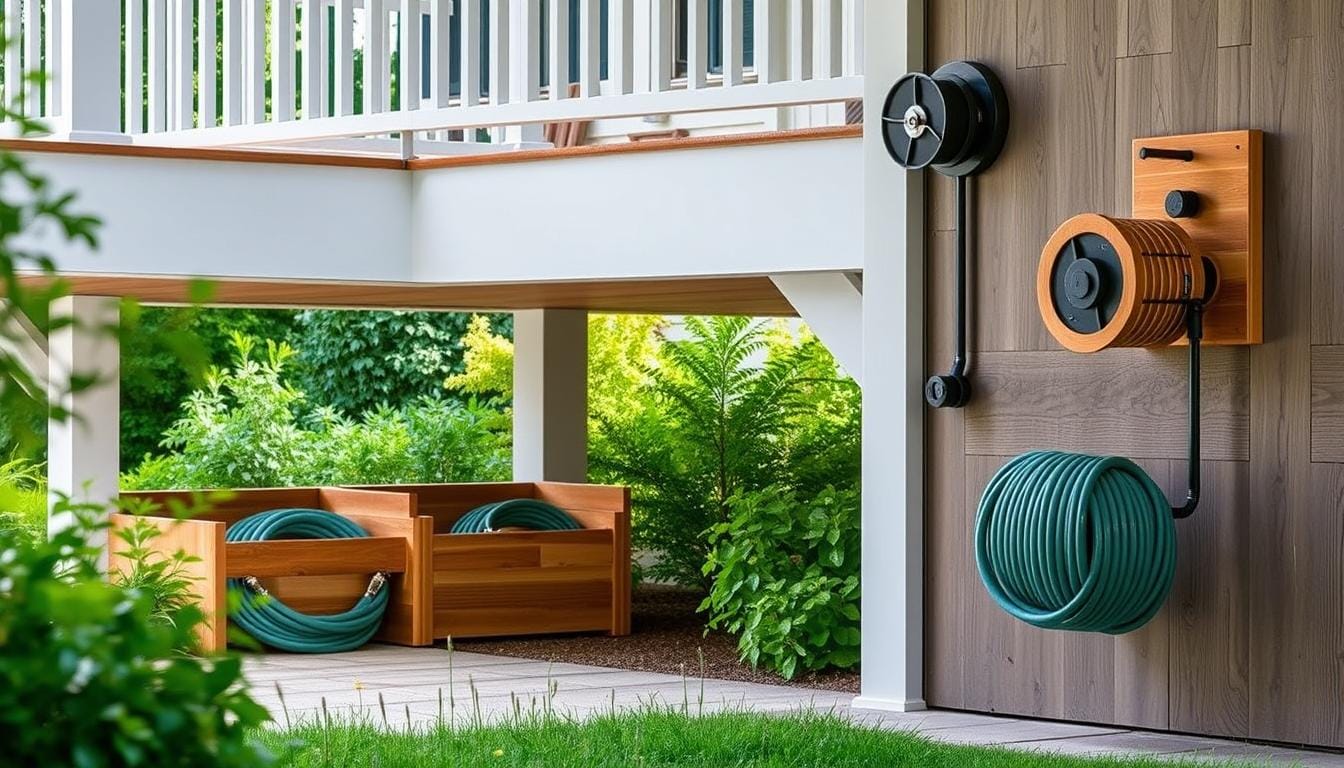 Stylish & Functional: 8 Genius Garden Hose Storage Ideas