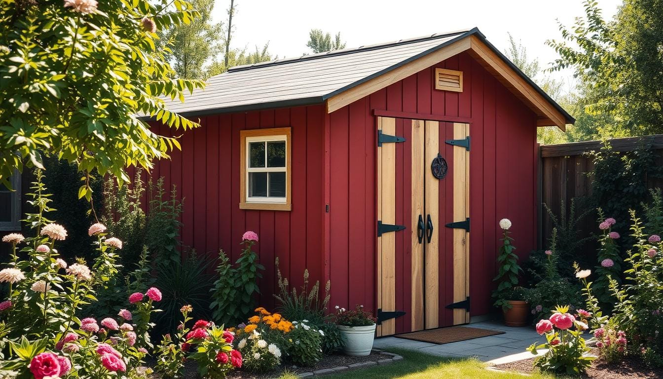 7 Stunning Garden Shed Colour ideas Schemes You'll Love