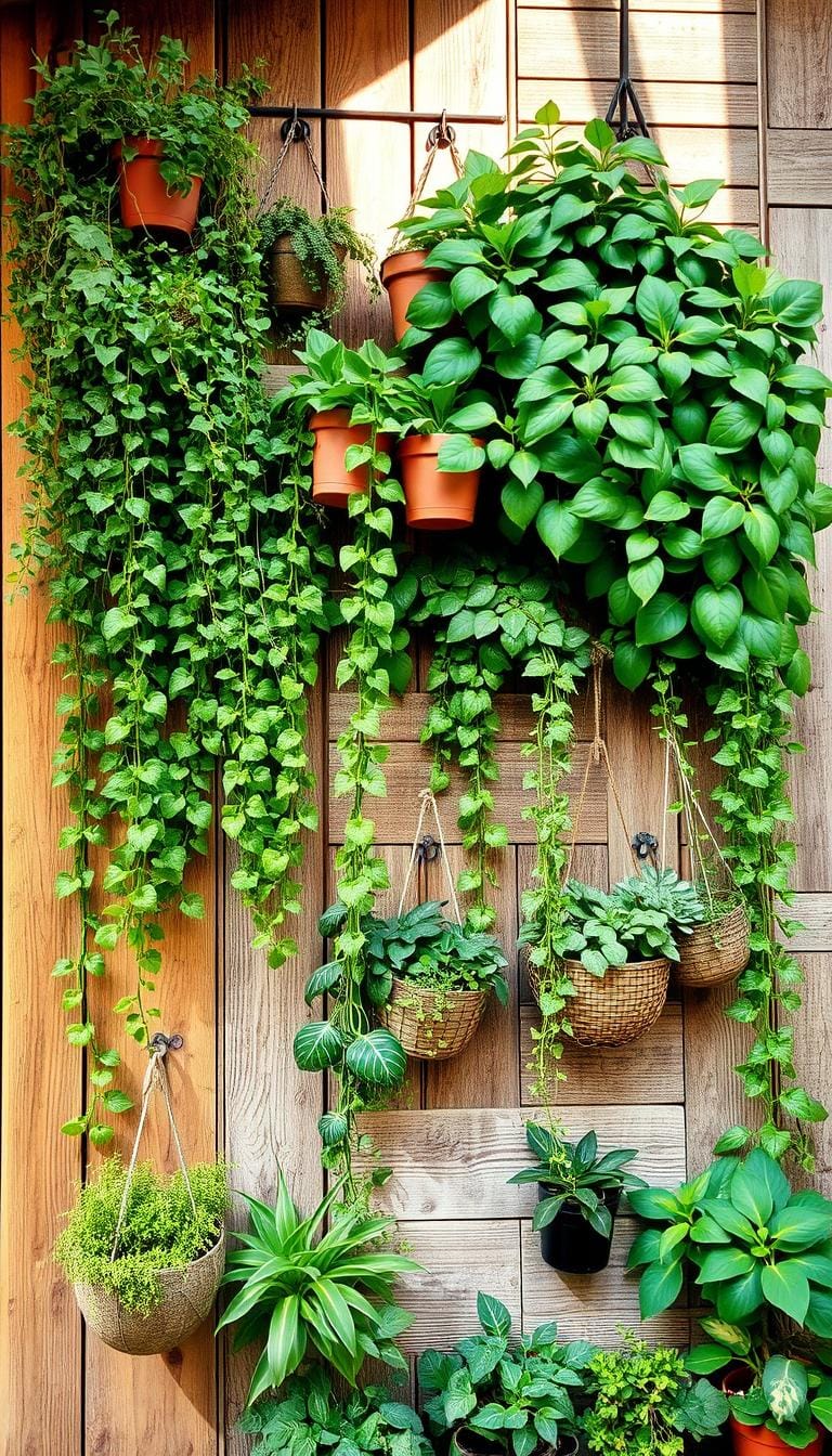 Elevate Your Outdoor Style: 18 Vertical Garden Designs