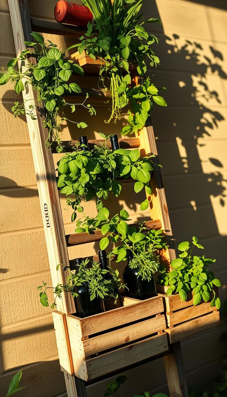 Elevate Your Herb Game: 16 Inspiring Vertical Herb Garden Ideas