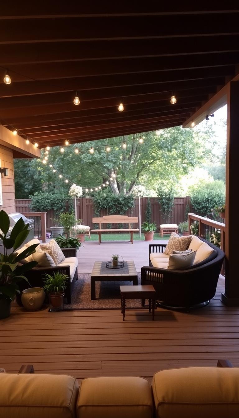 20 Stylish Under Deck Patio Decorating Ideas to Try
