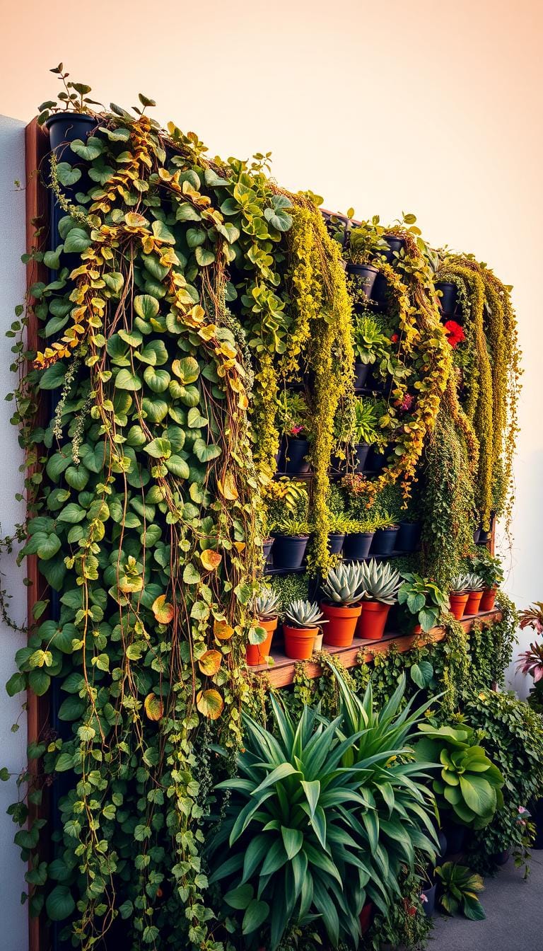 Elevate Your Outdoor Style: 18 Vertical Garden Designs