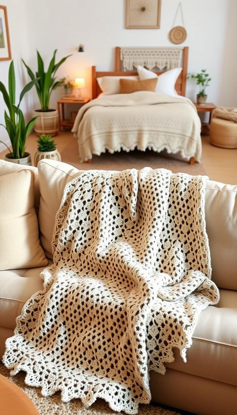 27 Crochet Home Decor Ideas: Cozy Blankets & Boho Accents