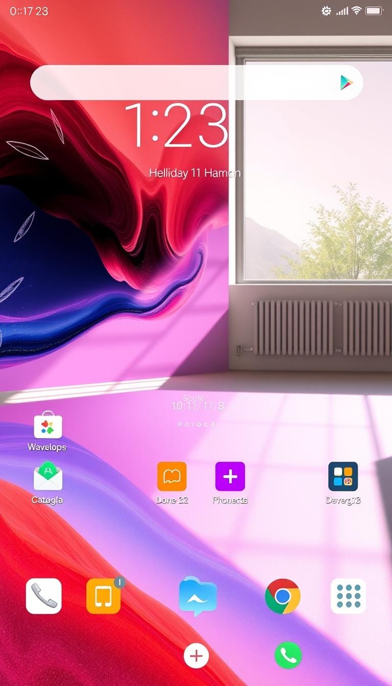 26 Home Screen Decor Ideas: Digital Wallpaper & Tech Styling