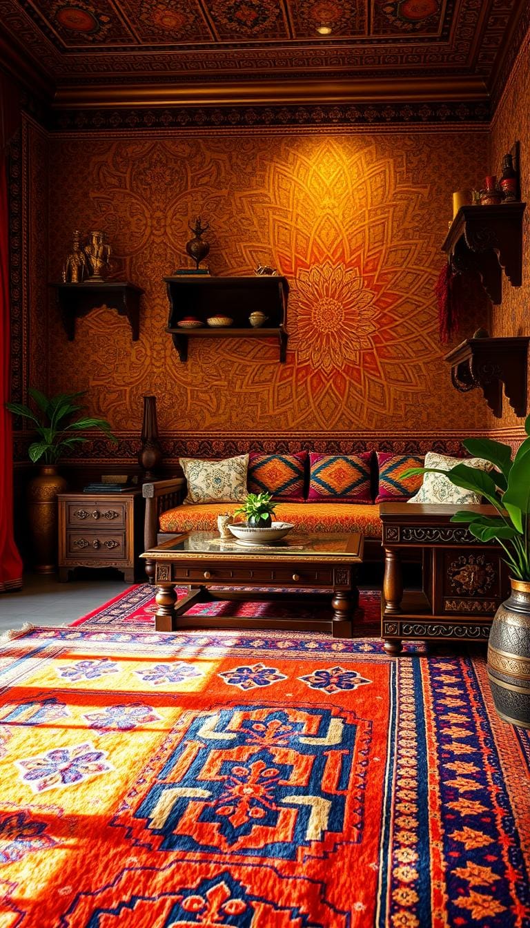 44 Indian Home Decor Ideas: Vibrant Colors & Traditional Mixes