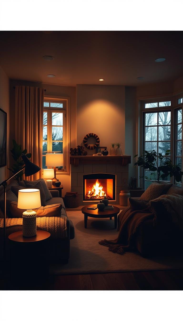 50 Cozy Home Decor Ideas: Warm Textures, Soft Lighting & Hygge Vibes