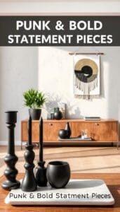29 Edgy Home Decor Ideas: Punk & Bold Statement Pieces